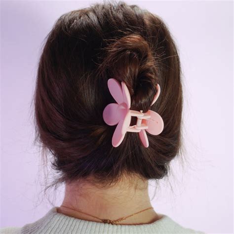 Pink Flower Claw Clip Lovecases