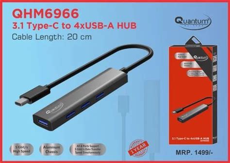 Type C To Usb Port Hub Model Name Number Qhm At Piece In Mumbai