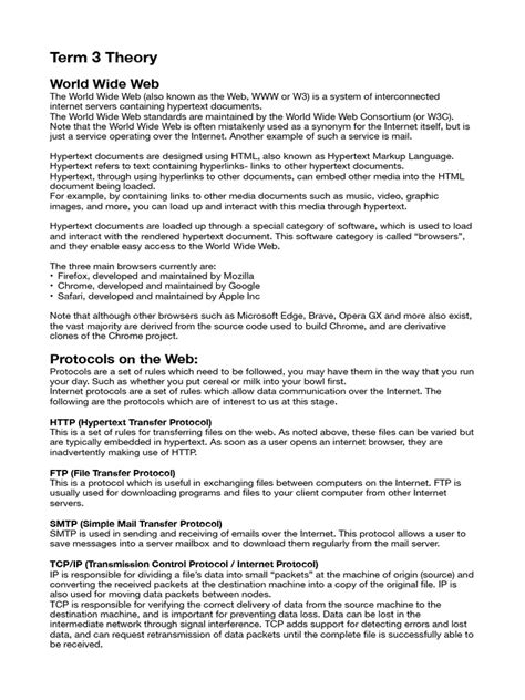 world wide web notes pdf world wide web internet and web