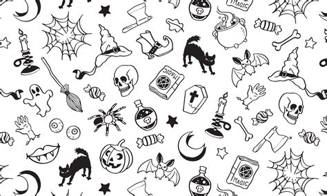 Halloween Pictures Black And White