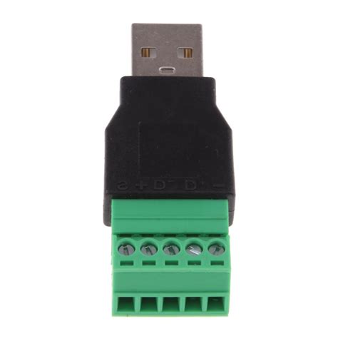 ⚡️buy Maxbell Usb 20 A Male Plug To 5 Pinway Female Bolt Screw Shield