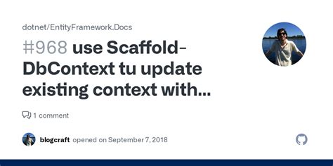 Use Scaffold Dbcontext Tu Update Existing Context With New Table Without Force · Issue 968