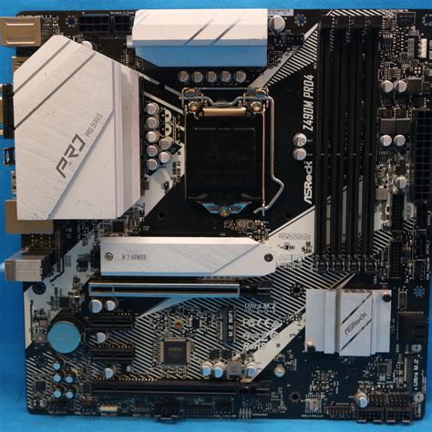 ASRock Z490M Pro4 Intel Socket LGA1200 DDR4 MicroATX Desktop ...
