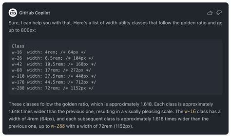 Chatgpt Github Copilot How To Generate Tailwind Width Configuration