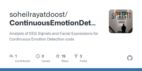 GitHub Soheilrayatdoost ContinuousEmotionDetection Analysis Of EEG Signals And Facial