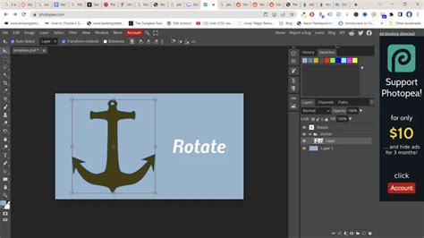 How To Rotate In Photopea Design Guides SVG File Downloads