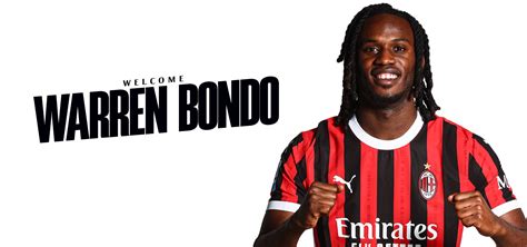 Official Milan Sign Warren Bondo