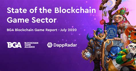 The State Of The Blockchain Game Sector July 2020