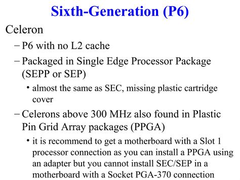 Lec 04e Microprocessorgenerationsw03 Ppt