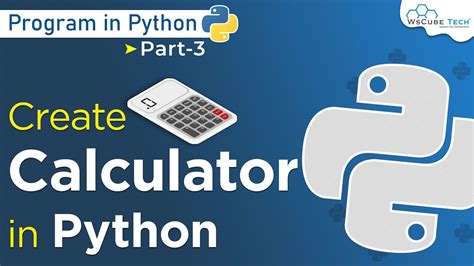 How To Build A Calculator In Python Program Python Programming YouTube