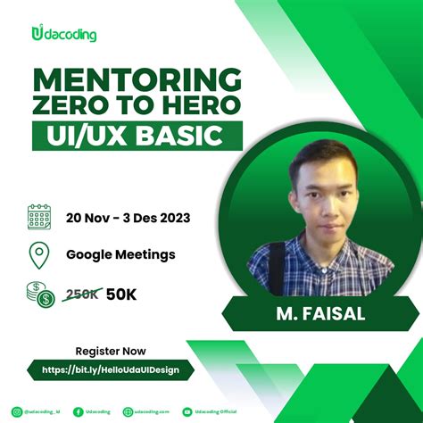mentoring zero to hero ui ux basic udacoding