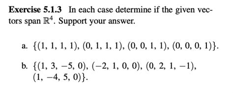solved exercise 5 1 3 in each case determine if the given