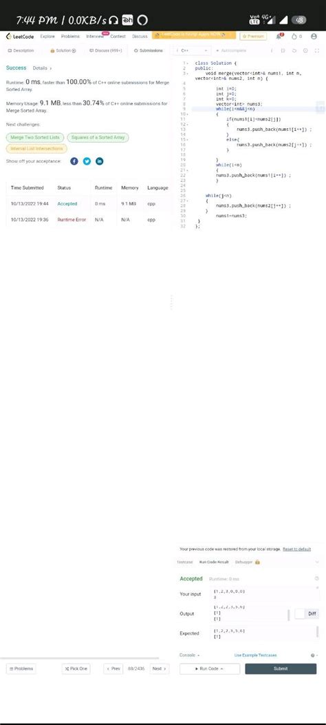 Vikky Kumar On Linkedin My First Ever Dsa Question Which Is Faster