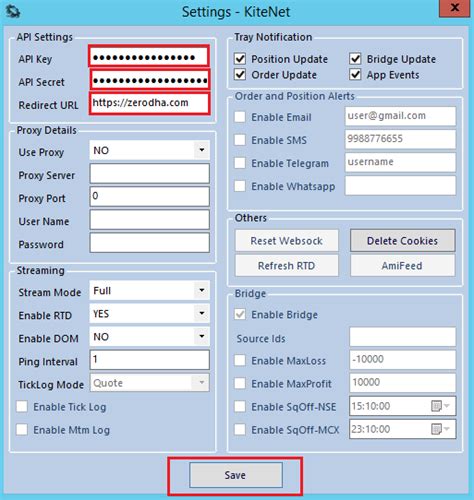 Getting Started With Etatrader For Zerodha Api Howutrade