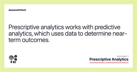 Prescriptive Analytics Awesomefintech Blog