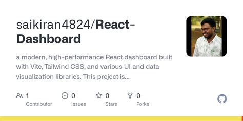 Github Saikiran4824react Dashboard A Modern High Performance React Dashboard Built With