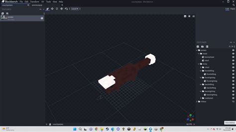 made a minecraft shark r blockbench
