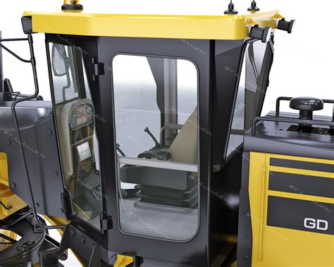 3d Model Motor Grader