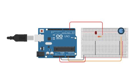 Circuit Design Arduino Analog Çıkış İşlemleri Tinkercad