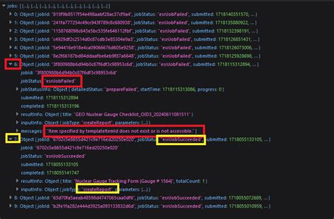 Solved Item Specified By Templateitemid Does Not Exist O Esri