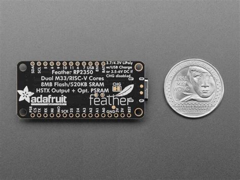 Carte Adafruit Feather Rp2350 Sortie Vidéo Et Interfaces Daffichage