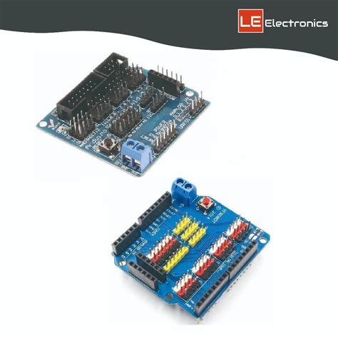 【le電子商城】arduino Uno R3 擴展板 Sensor Shield V5 0 蝦皮購物