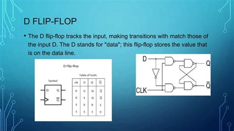 Flip Flop Circuits And Its Applications Ppt