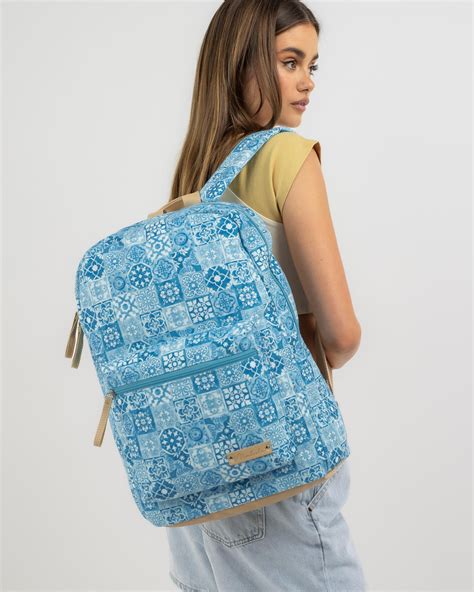 Shop Mooloola Jazmine Backpack In Blue White Fast Shipping And Easy Returns City Beach Australia