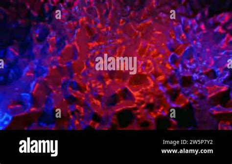 Stylish 3d Abstract Animation Color Wavy Smooth Wall Background Motion Graphic Loop Of Metallic