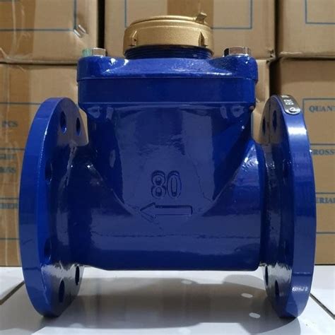 Jual Water Meter 3 Inch Br Meteran Air Flow Meter Shopee Indonesia