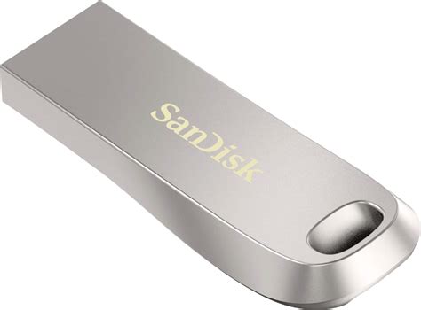 Customer Reviews SanDisk Ultra Luxe GB USB Flash Drive Silver SDCZ G A Best Buy