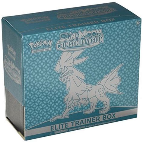Pokemon Sun And Moon Crimson Invasion Elite Trainer Box Collectible