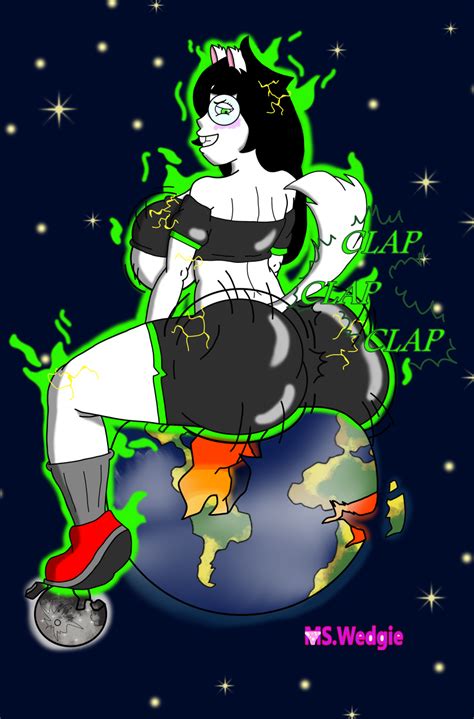 Rule 34 Ass Clap Ass Clapping Ass Crush Black Hair Cosmic Dog Ears