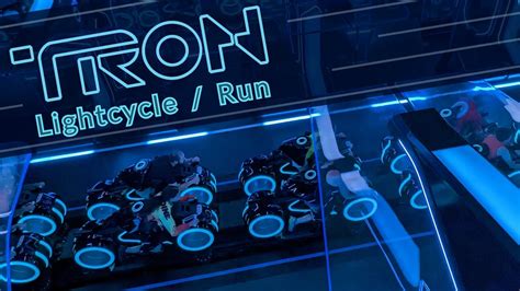 Vidéo De La Montagne Russe Tron Lightcycle Run Au Parc Magic Kingdom