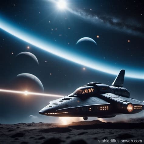 Space Vessel Prompts Stable Diffusion Online