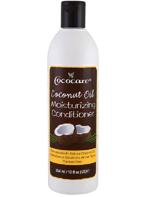 Cococare Coconut Oil Moisturizing Conditioner 12oz Polytronic
