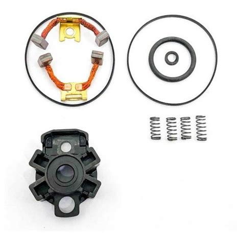 Kit Reparo Escova Motor Arranque Partida Fazer 250 2012 2013 2014 2015