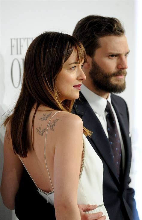With Jamie Dornan R Dakotajohnson