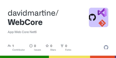 GitHub Davidmartine WebCore App Web Core Net