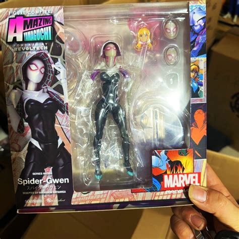 16cm Spider Man Marvel Gwen Stacy Gwen Miles Morales Amazing Yamaguchi