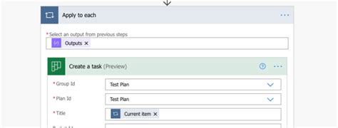 sharepoint list as planner task and checklist template in power automate