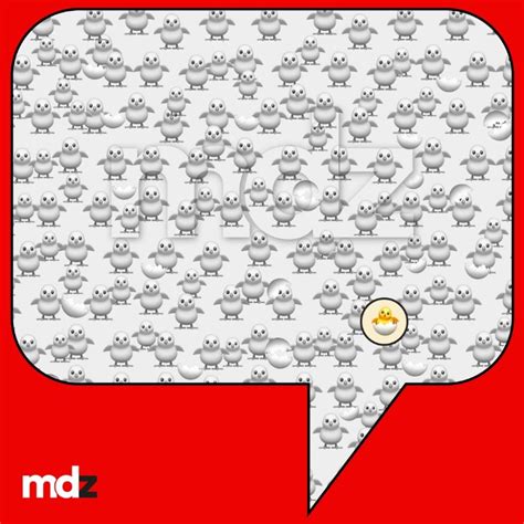 el acertijo visual de difícil solución encuentra el pollito rompiendo