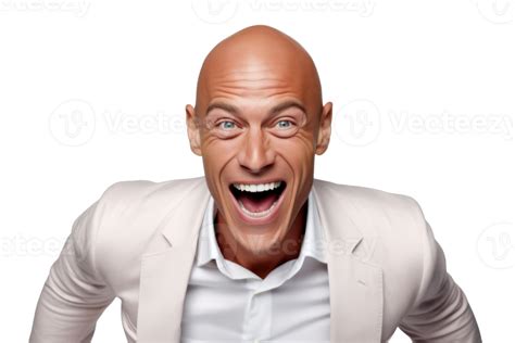 Ai Generated Fashionable Caucasian Male Model Laughing Portrait 36452287 Png