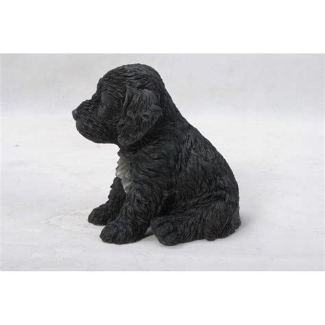 Hi Line T Ltd Sitting Cockapoo Puppy Statue And Reviews Wayfair