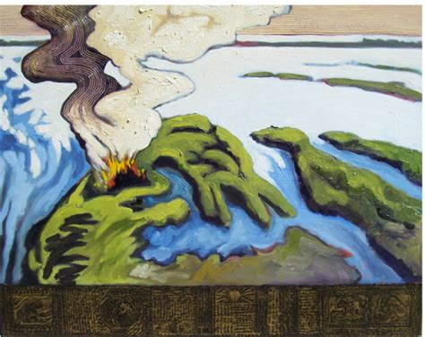 Suzanne Tevlin Eruptions Canadian Art Junkie
