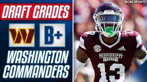 2023 Nfl Draft Recap Washington Commanders Full Draft Grade Cbs Sports