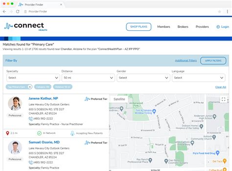 Provider Finder For Health Plans And Payers Connecthealth