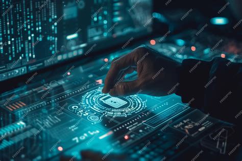 Premium Photo Cyber Security System Data Protection Digital Technology Computer Programmer