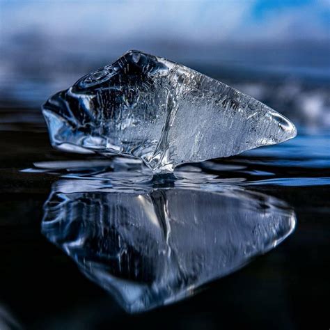 Extraordinary Ice Floating On Water