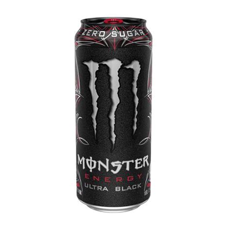 Buy Monster Energy Drink Zero Sugar Ultra Black 16 Fl Oz Can 1 Ct